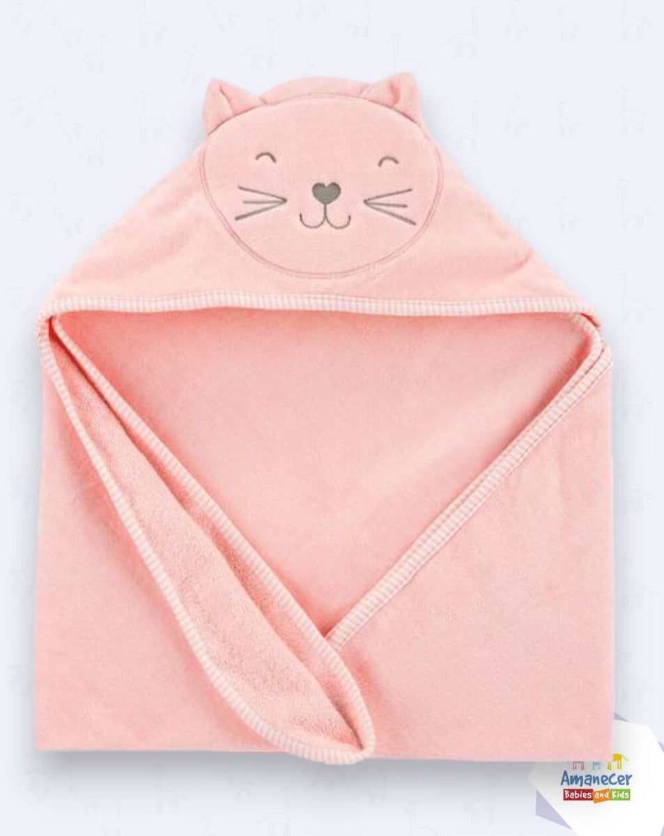 Paño Gatita Rosa – Bebé Confortable
