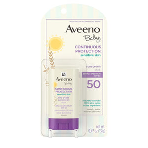 Aveeno Baby Protector solar mineral en barra – Bebé Confortable